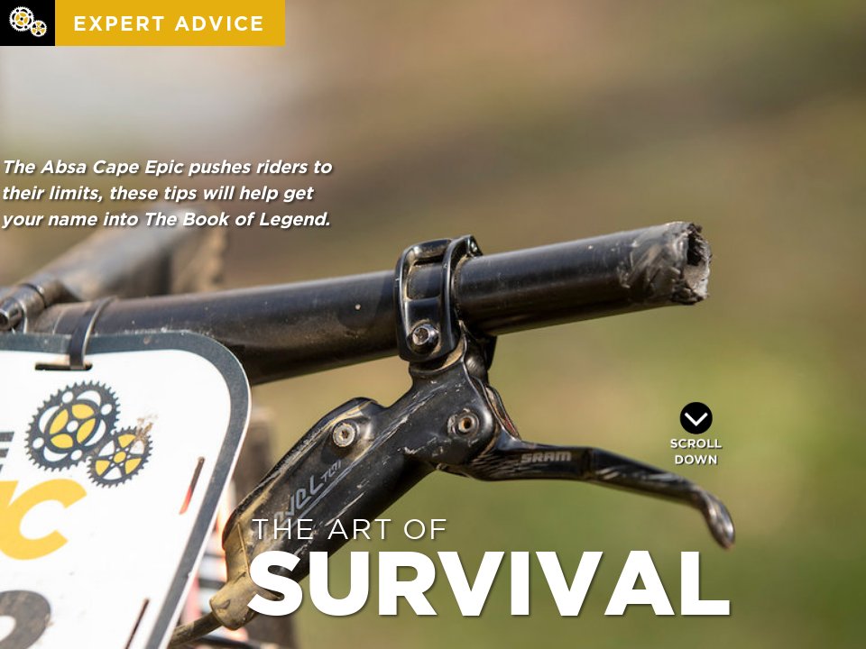 The Art Of Survival - 2022 Absa Cape Epic Chapter 1
