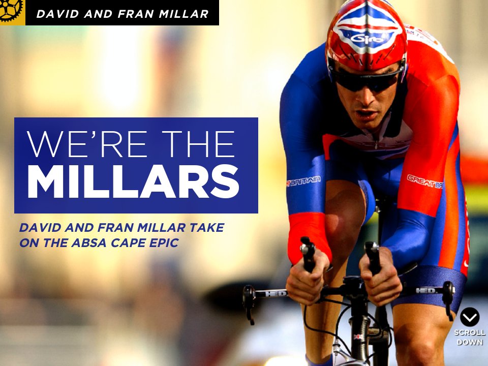 David and Fran Millar - 2023 Absa Cape Epic Chapter 3