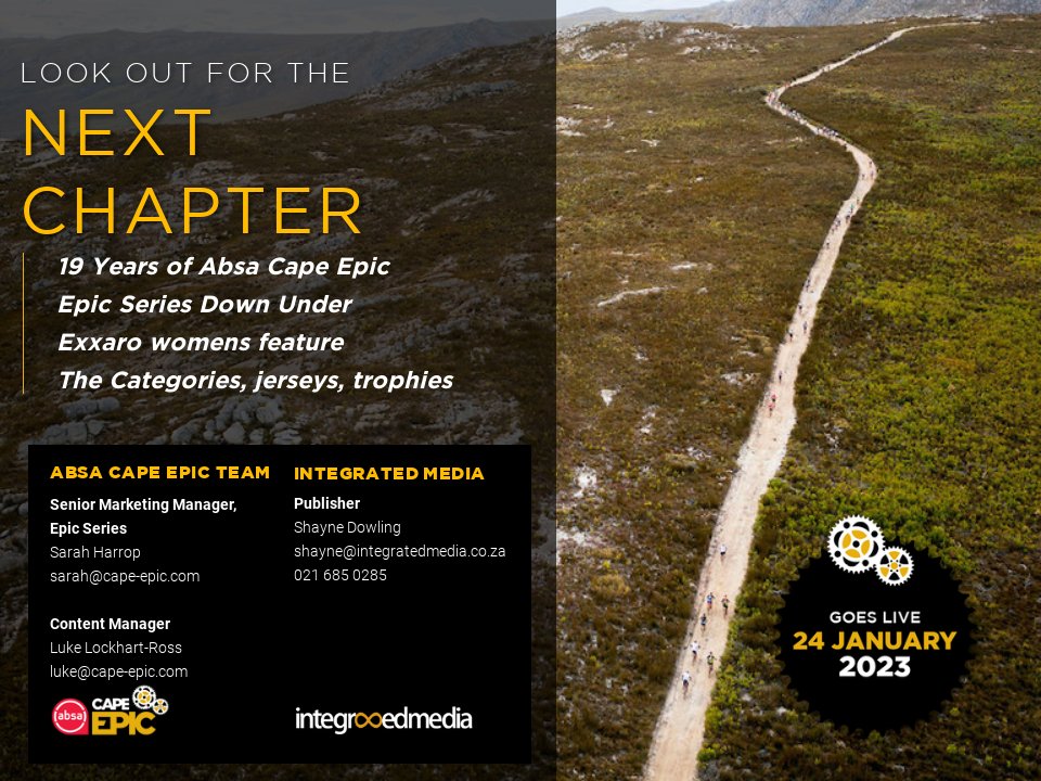 Epic Series Newsletter - 2023 Absa Cape Epic Chapter 3