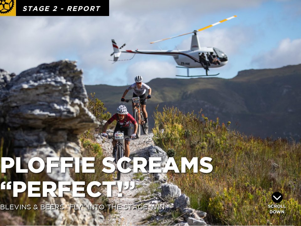 Stage 2 - Report - 2023 Absa Cape Epic Ride Review