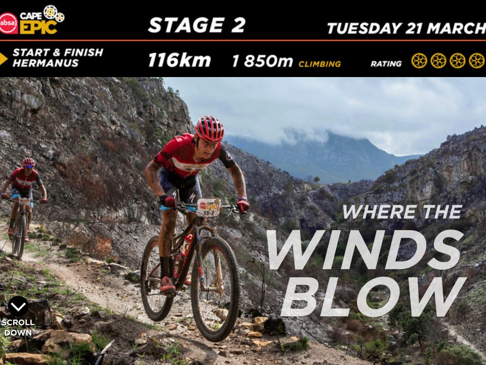 2023 Route Overview - 2023 Absa Cape Epic Route Launch