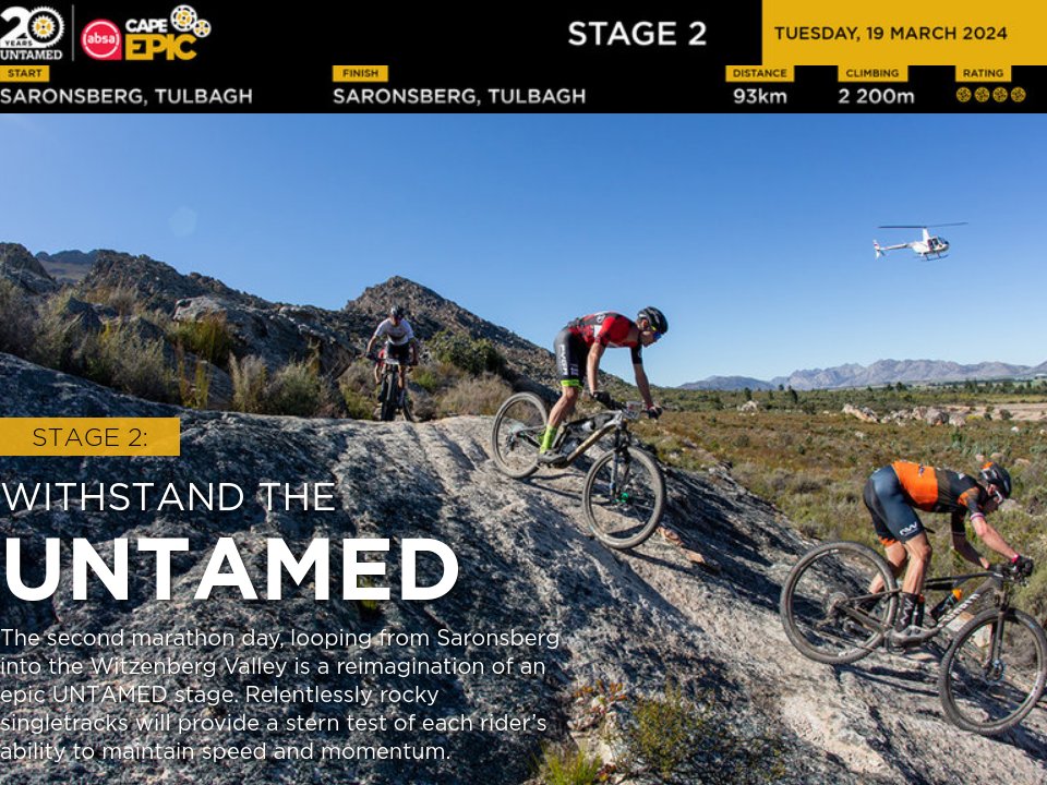 Epic Series Newsletter - 2024 Absa Cape Epic Chapter 1