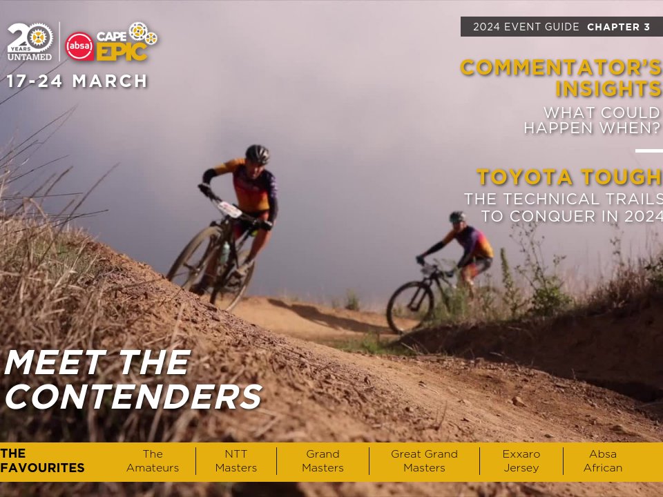 NTT Letter - 2024 Absa Cape Epic Chapter 3